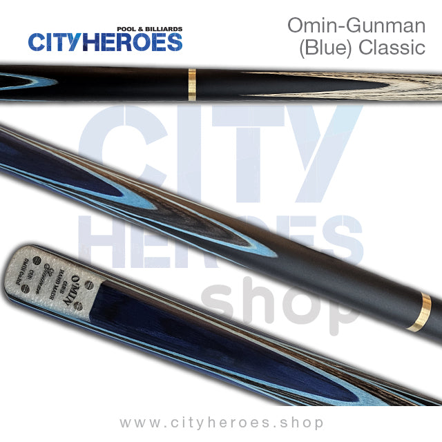 【O'MIN Cue】Gunman (Blue) Snooker – Cityheroes.shop